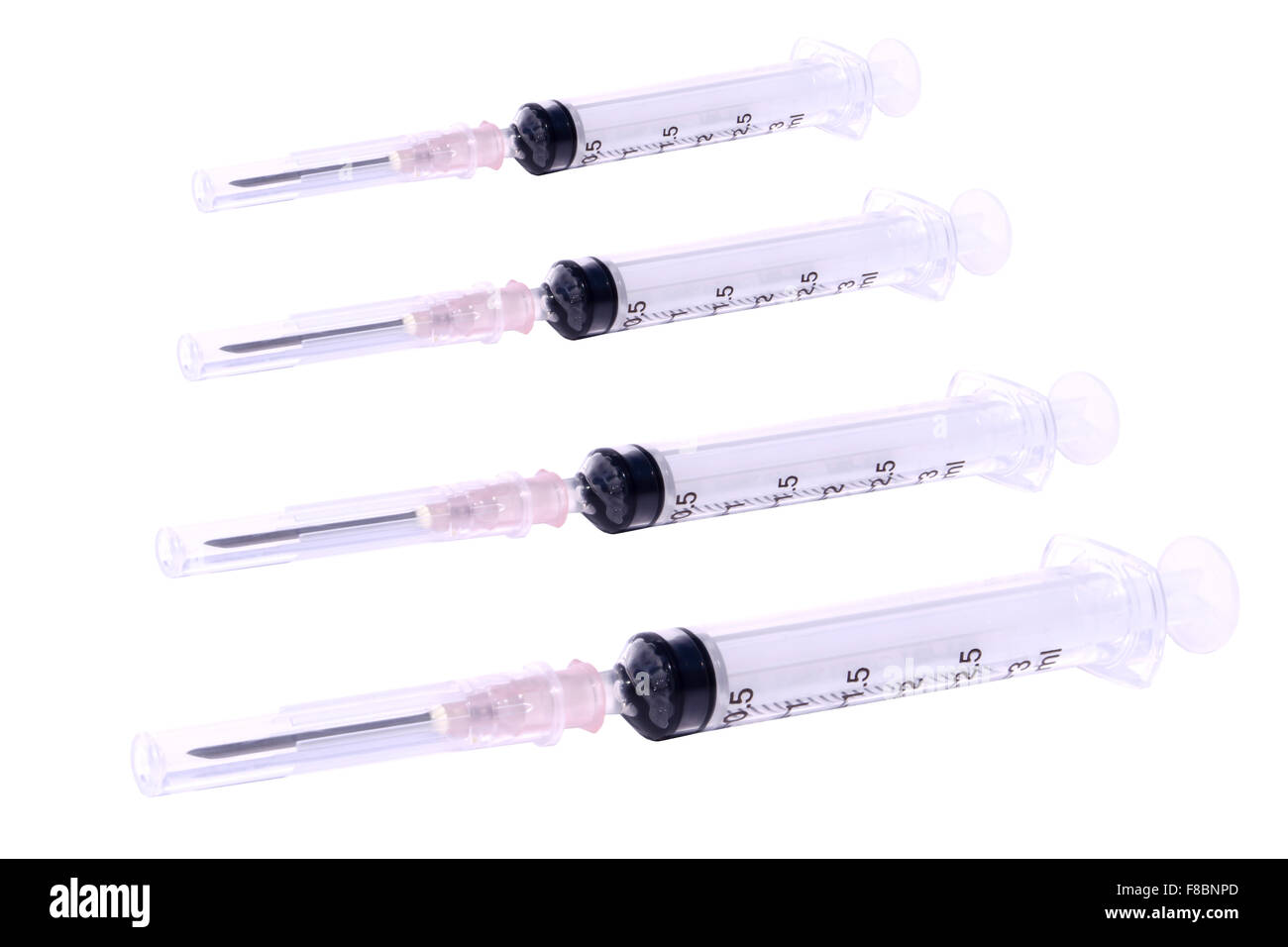 close up cross syring on isolated background Stock Photo - Alamy