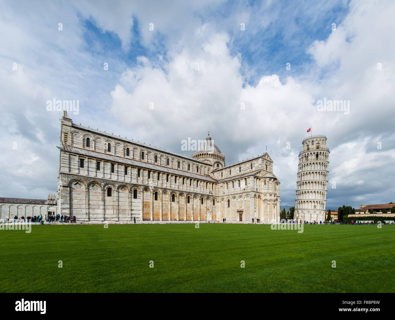 Famous leaning tower pisa during hi-res stock photography and images ...