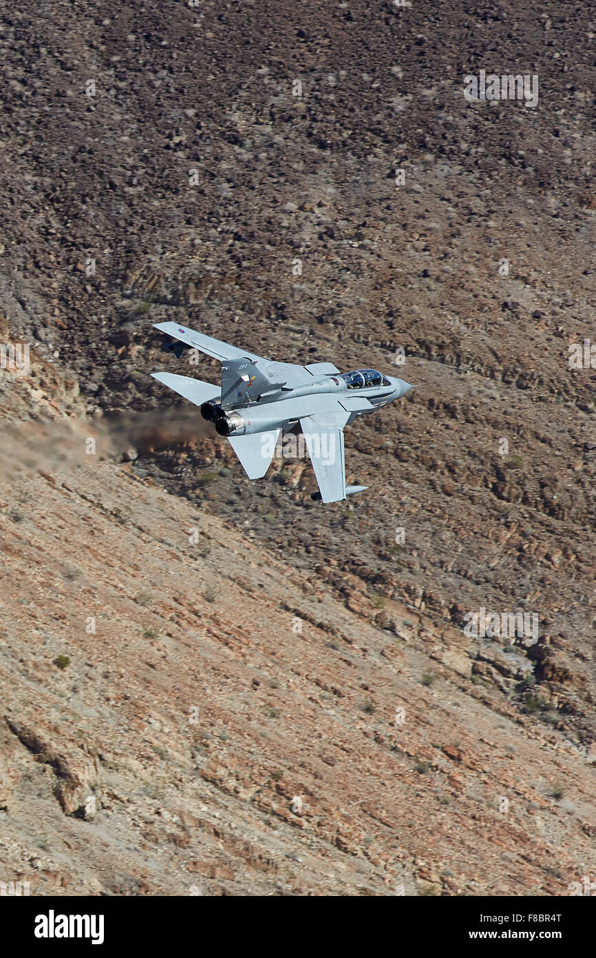 Royal Air Force Tornado GR4 Jet Fighter Flying 'Nap Of The Earth ...
