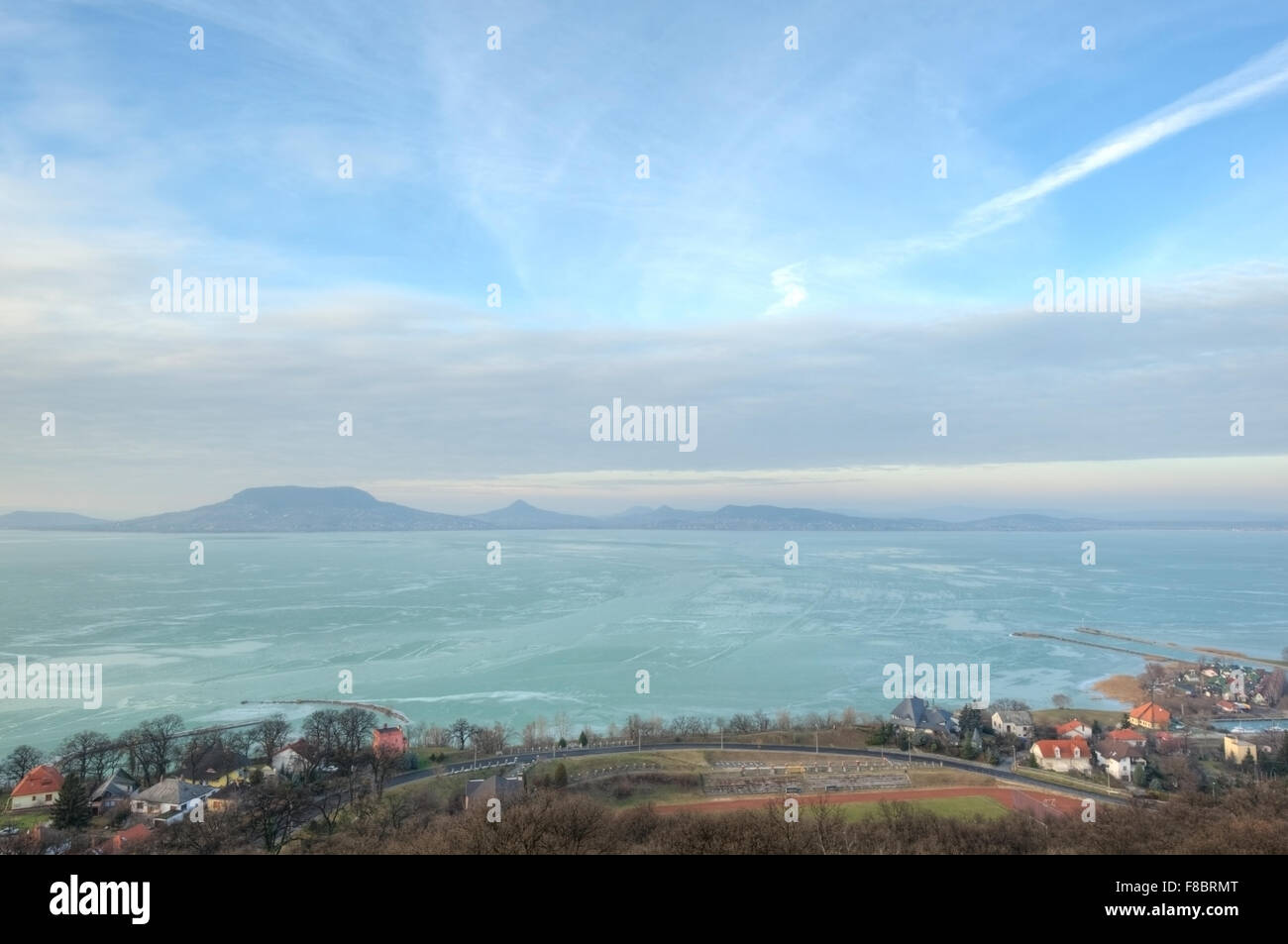 Frozen lake balaton hi-res stock photography and images - Alamy