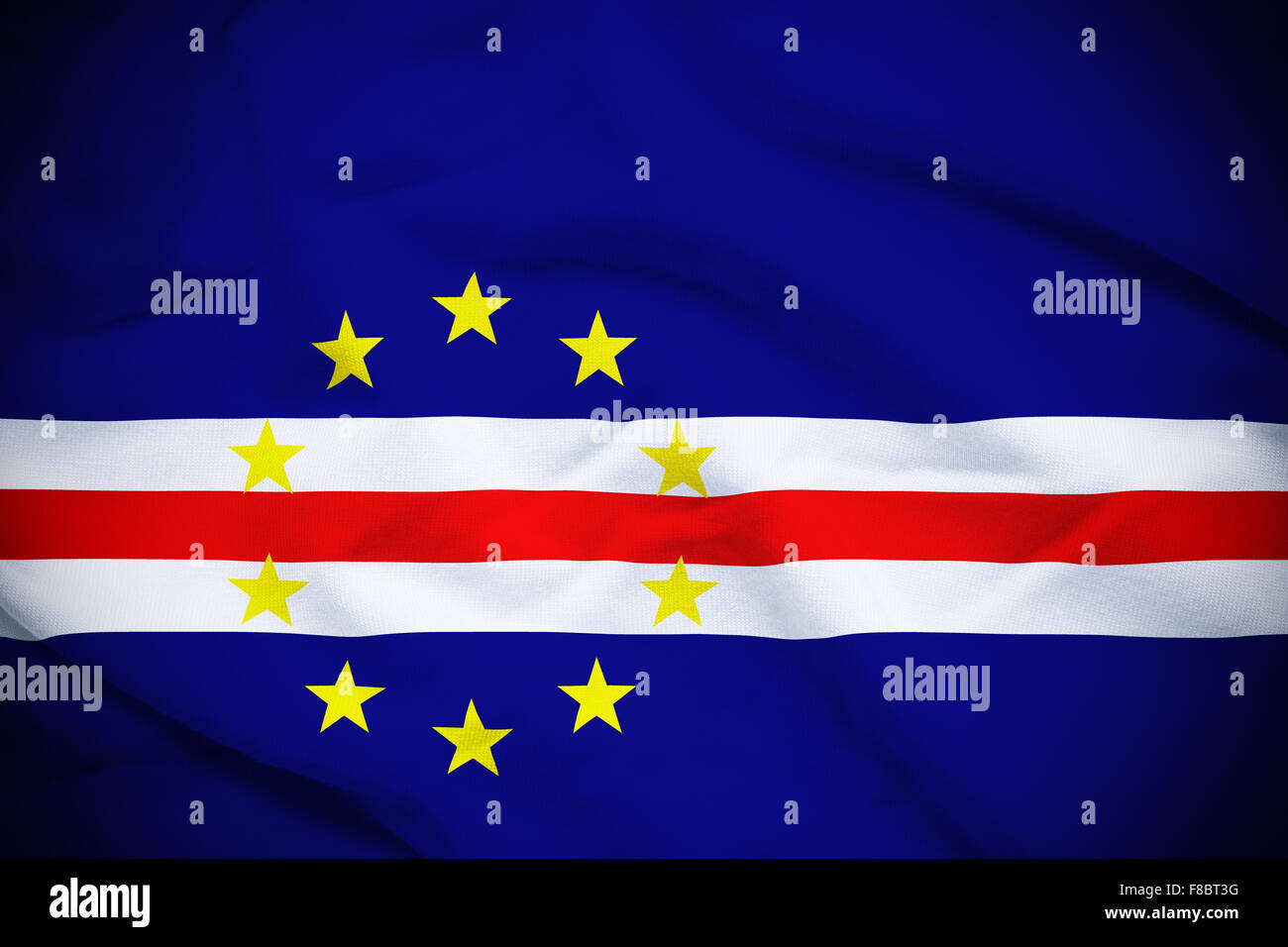 Waving cape verdean flag hi-res stock photography and images - Alamy