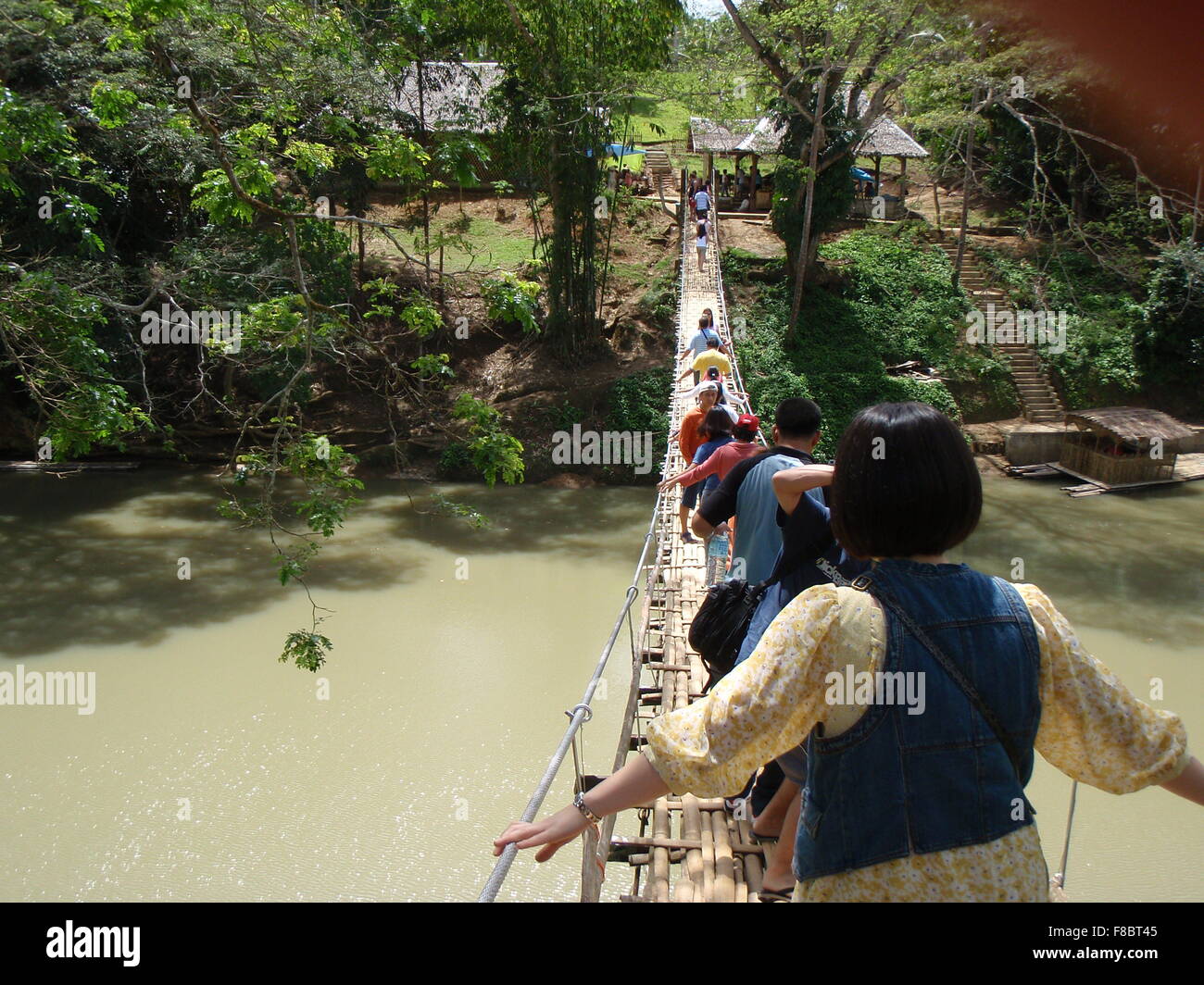 Bohol bridge in Cebu philippines Stock Photo - Alamy