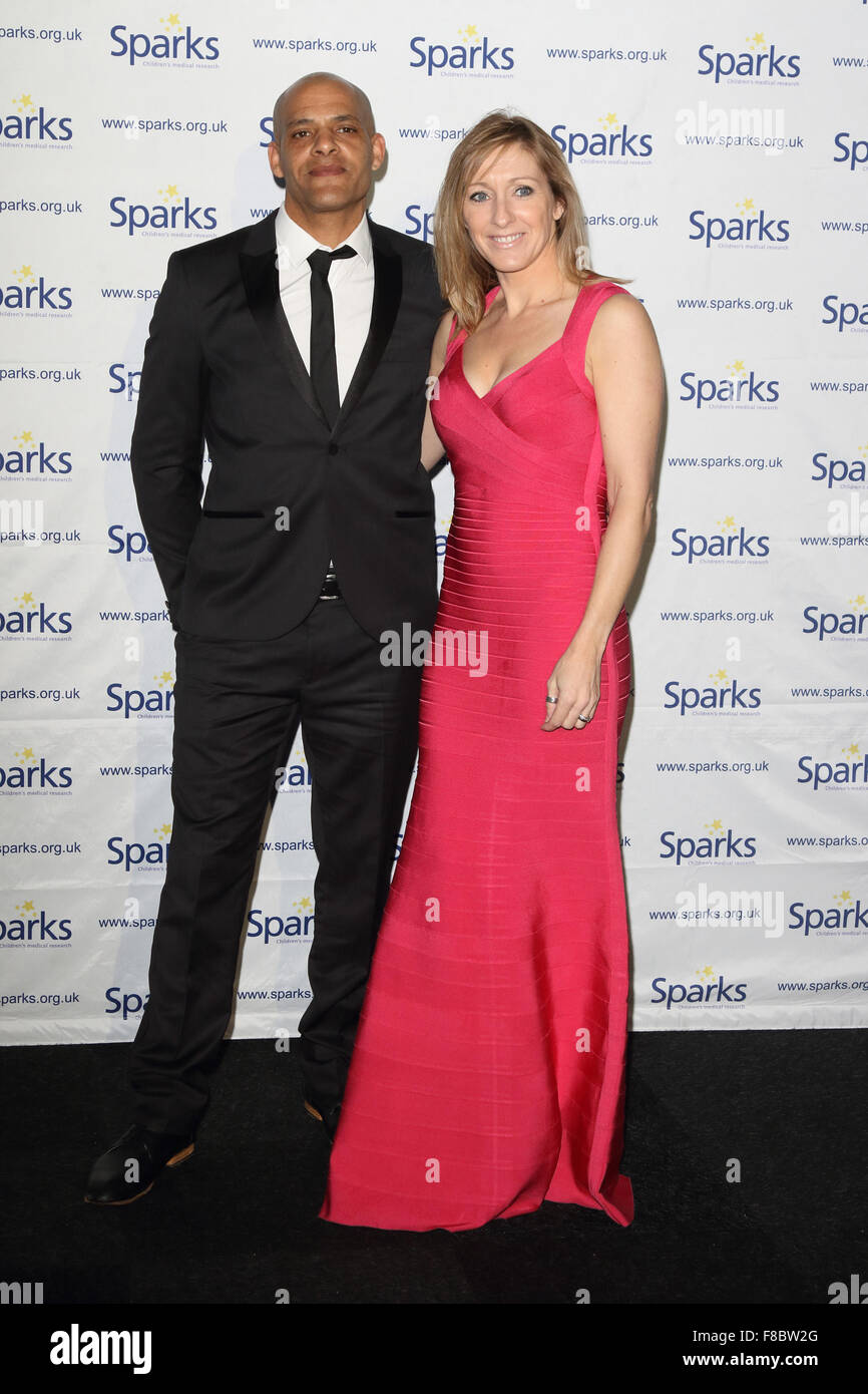 London, UK. Vicky Gomersall at Sparks Winter Ball at Old Billingsgate ...