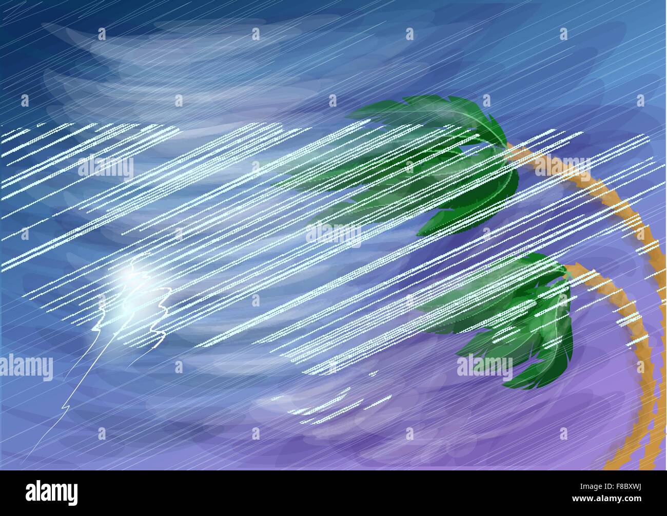 Tropic lightning Stock Vector Images - Alamy