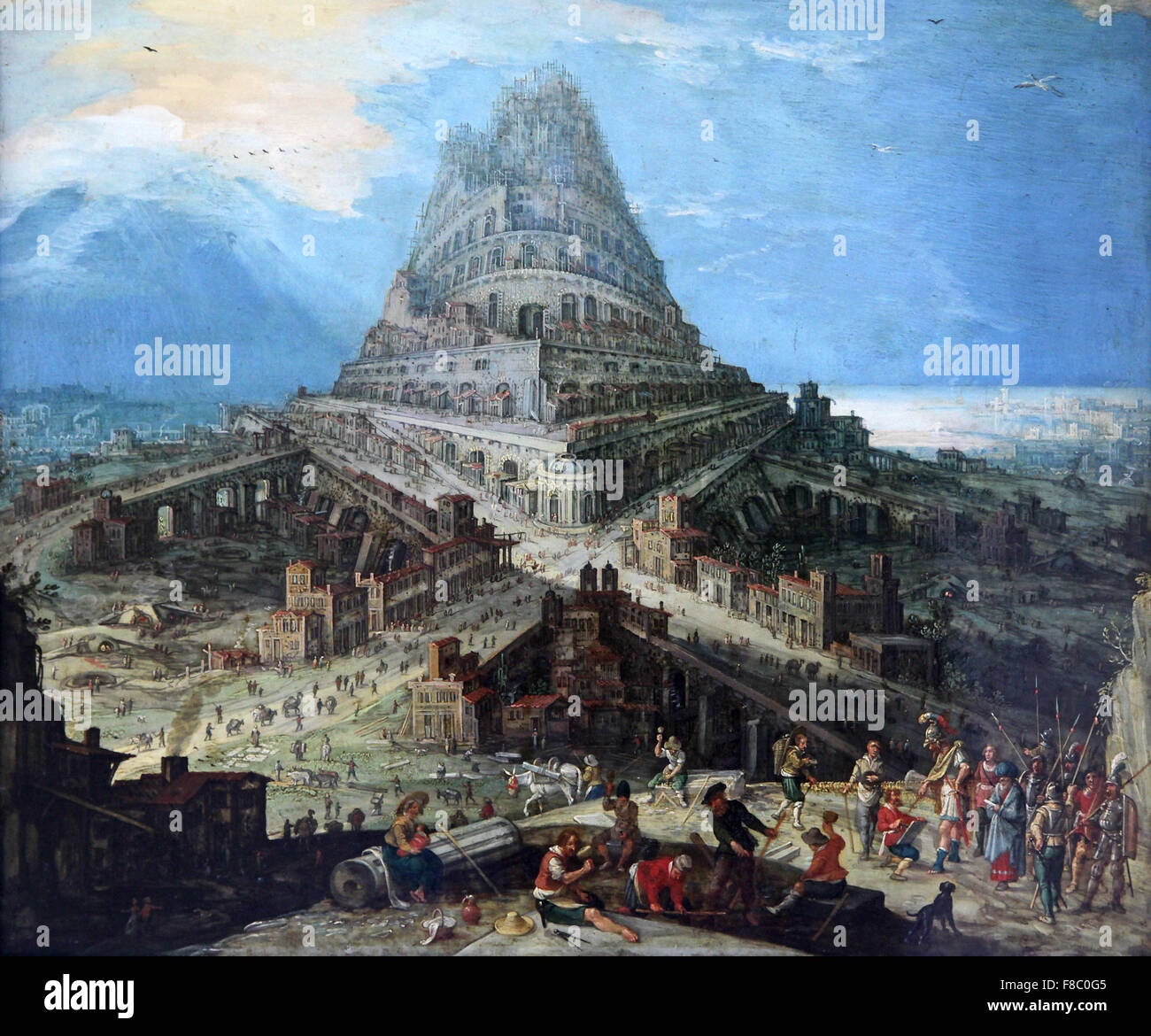 Building tower of babel hi-res stock photography and images - Alamy
