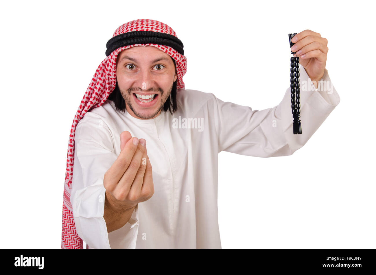 Arab man in diversity concept Stock Photo - Alamy