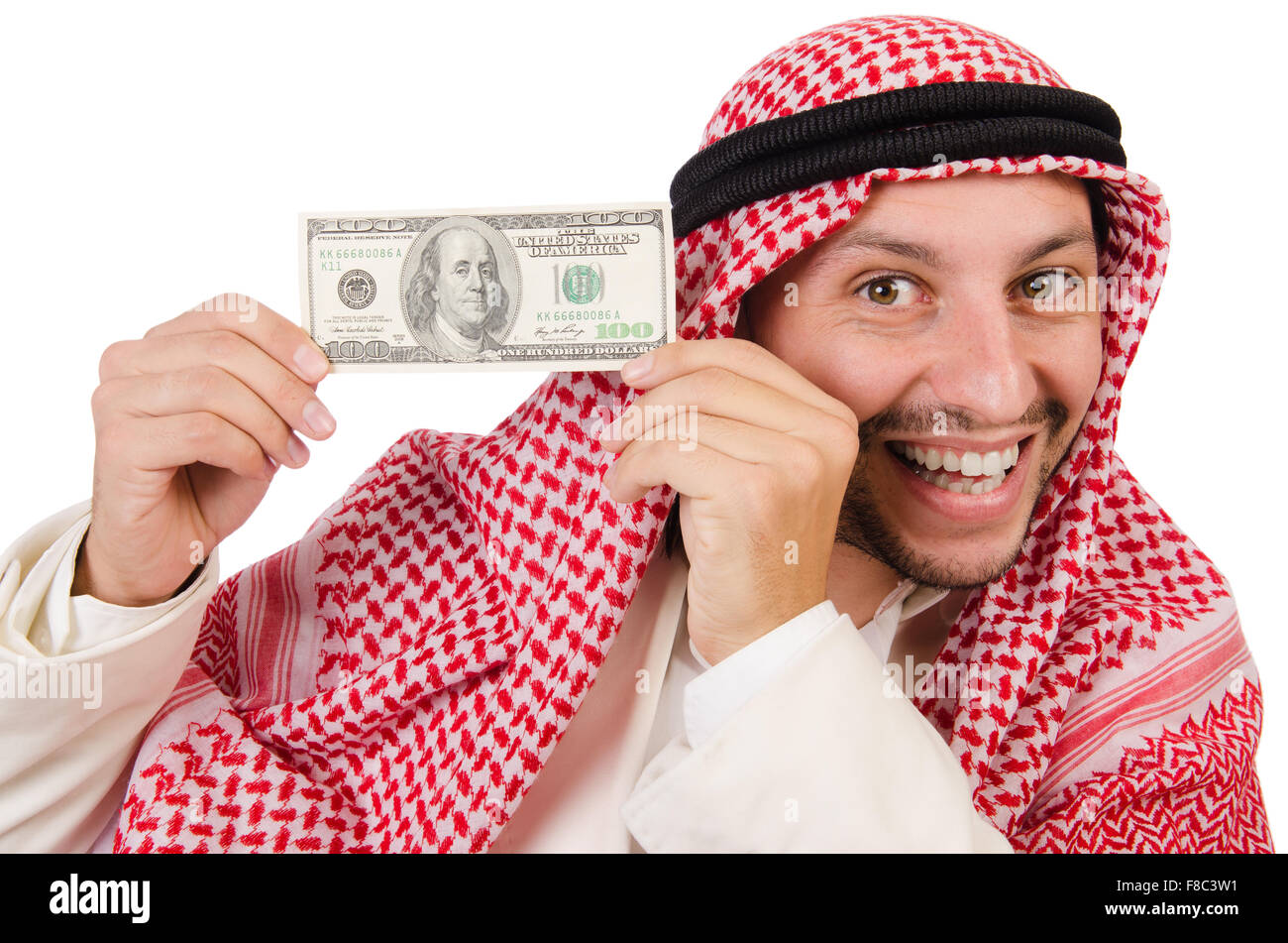Arab man in diversity concept Stock Photo - Alamy