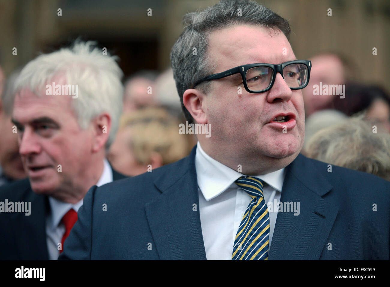 London, UK. 8th Dec, 2015. Tom Watson, Deputy Leader of the Labour ...