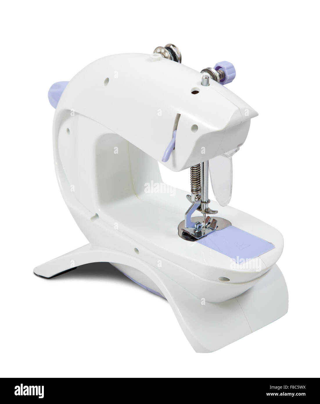 Macro sewing machine Cut Out Stock Images & Pictures - Alamy
