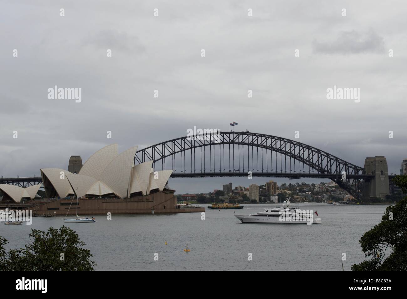 Harbor bridge at darling harbor in Sydney Stock Photo - Alamy