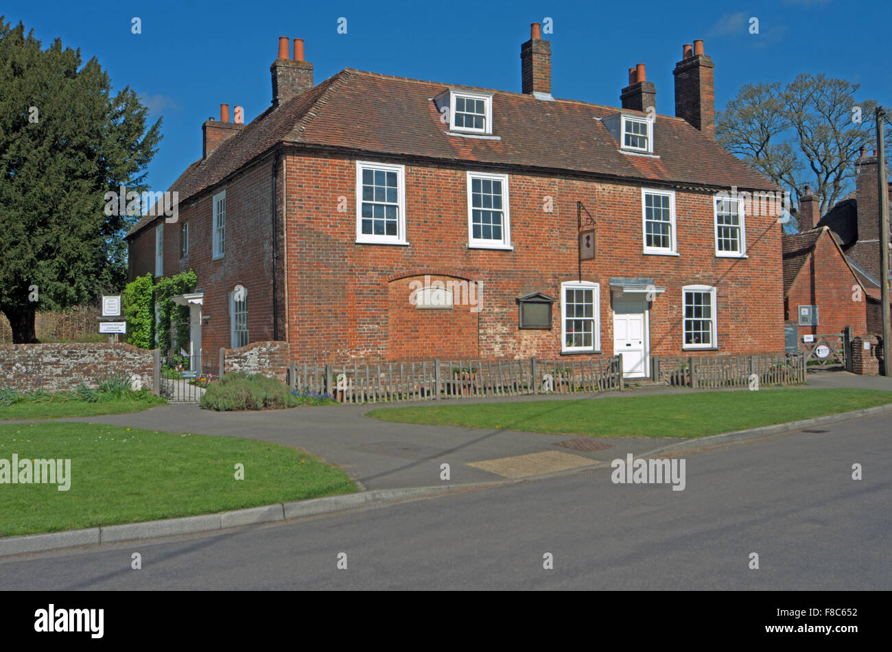 Chawton, Hampshire, England, Jane Austen Home, Now a Museum Stock Photo ...