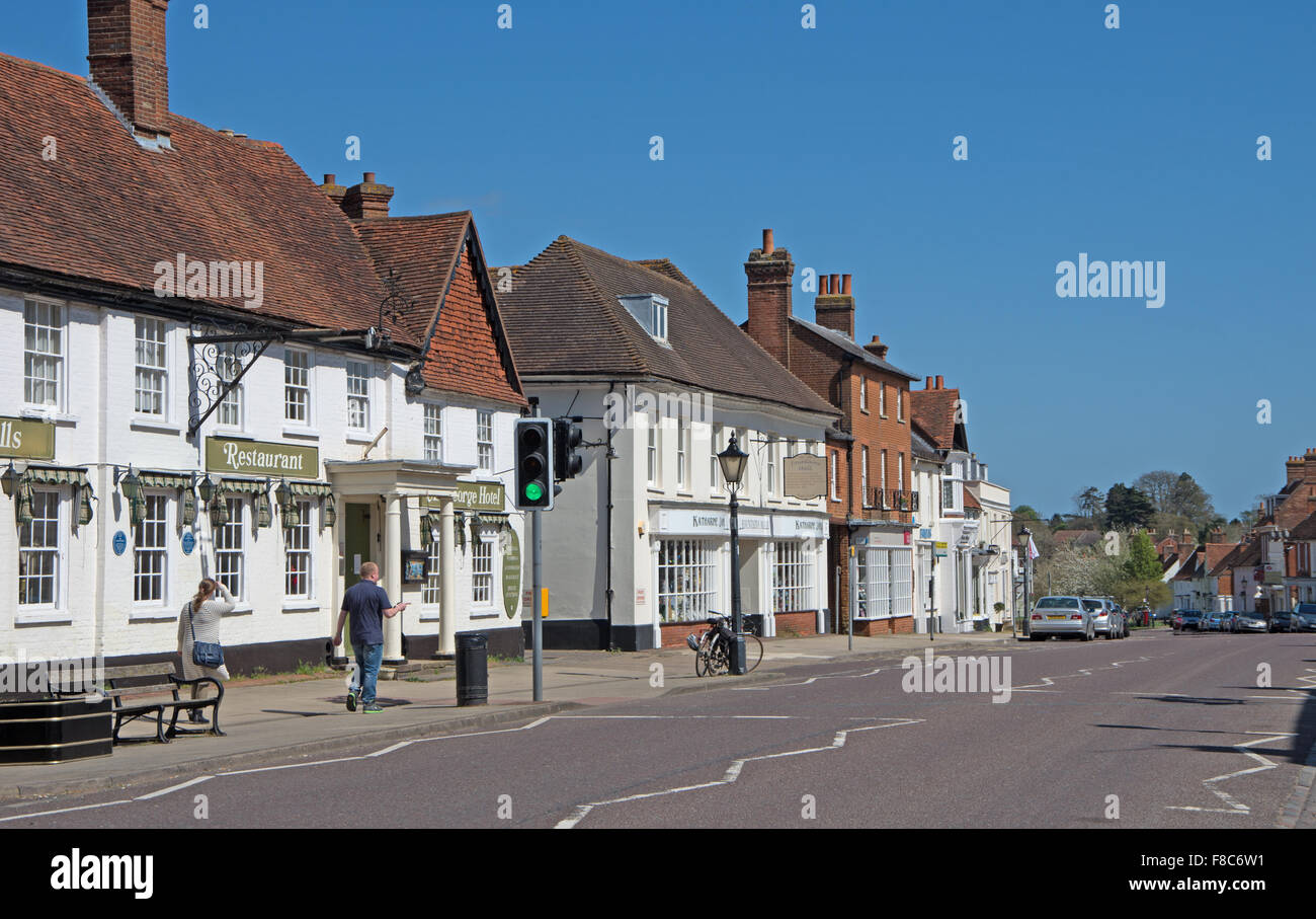 Odiham, Hampshire, England, High Street Stock Photo - Alamy