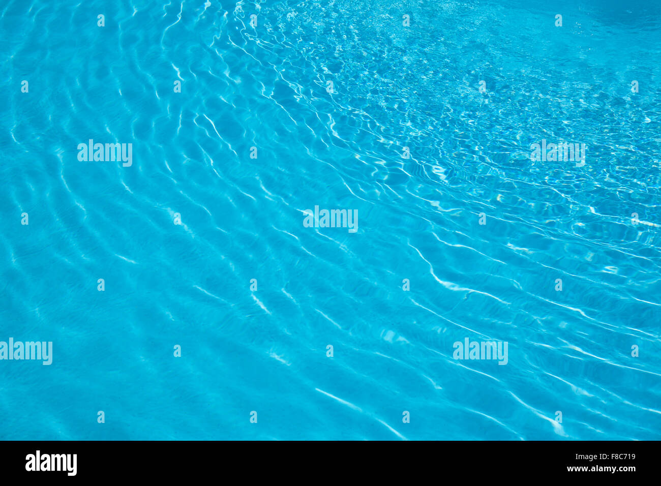 High angle of water in swimming pool Stock Photo - Alamy