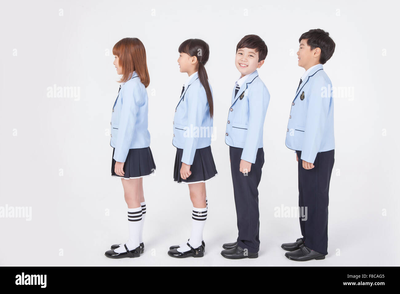 Elementary Student In Uniform