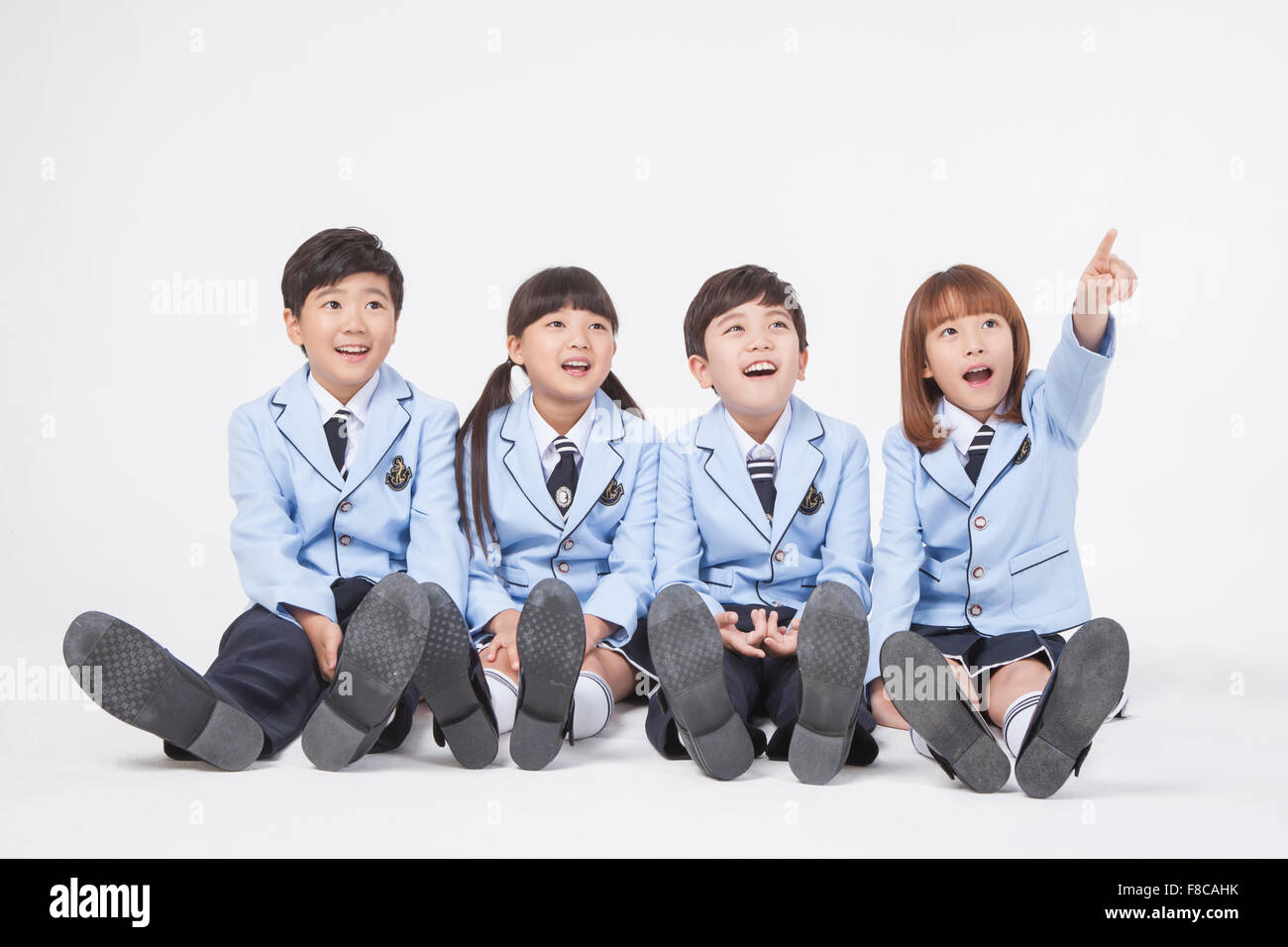 Pointing four hi-res stock photography and images - Alamy