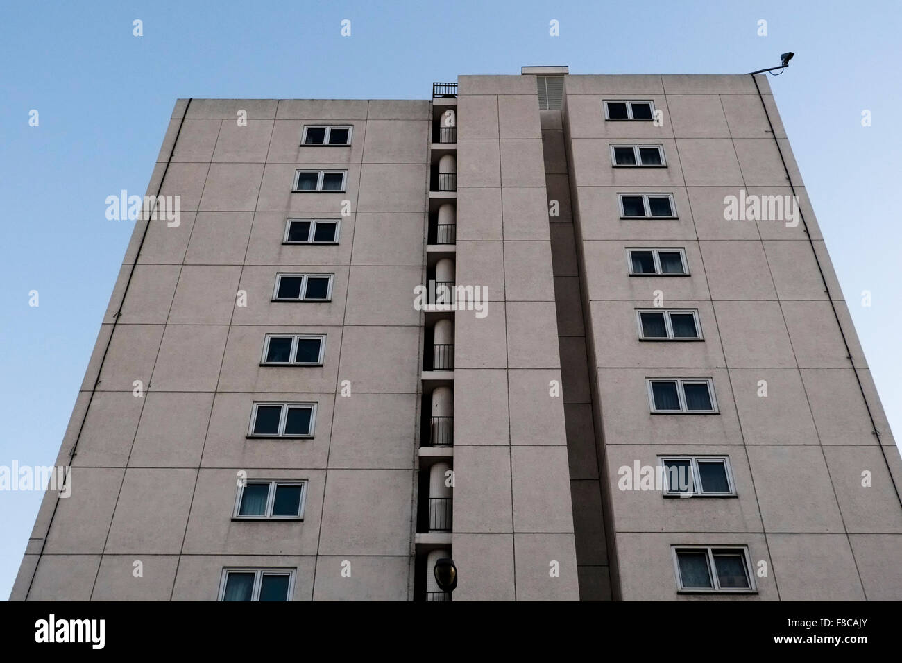 London Council Block Stock Photo - Alamy