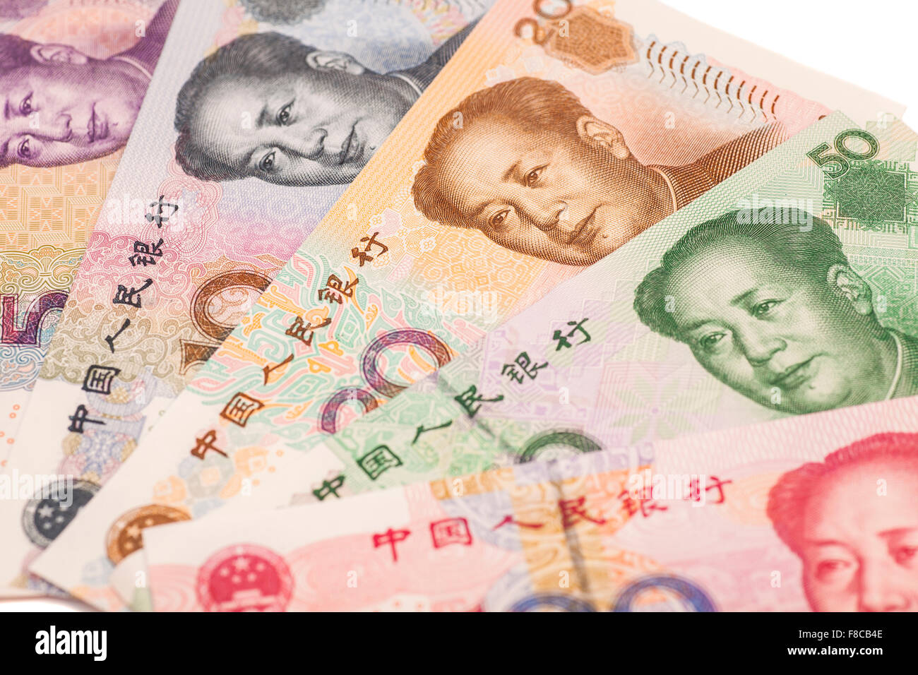 Chinese yuan banknotes Stock Photo - Alamy