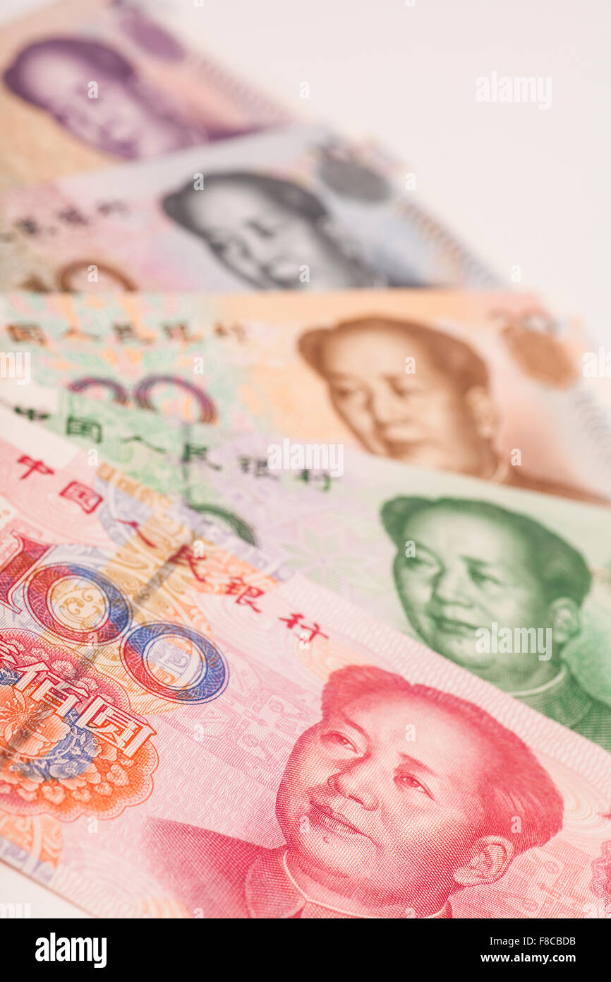 Chinese yuan banknotes Stock Photo - Alamy