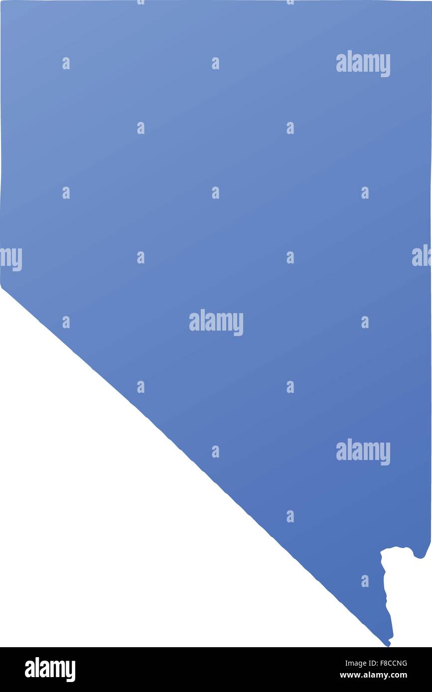 state map with blue gradient Stock Vector Image & Art - Alamy