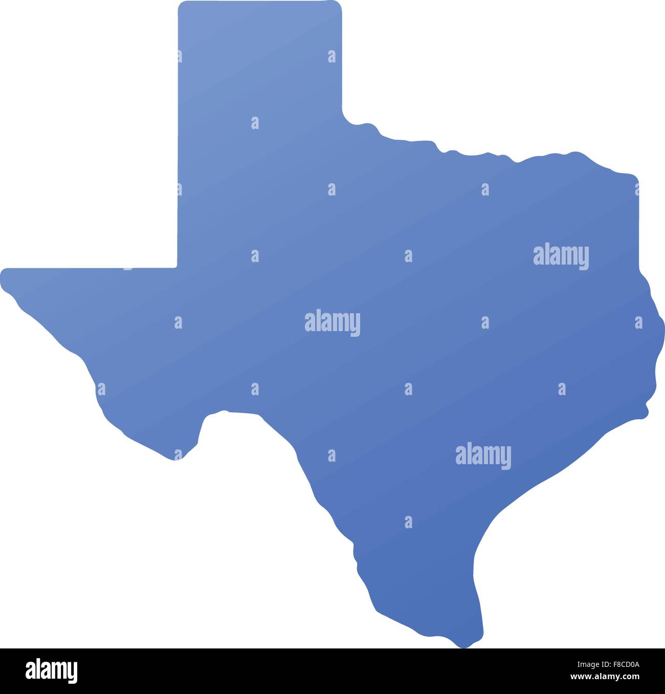 state map with blue gradient Stock Vector Image & Art - Alamy