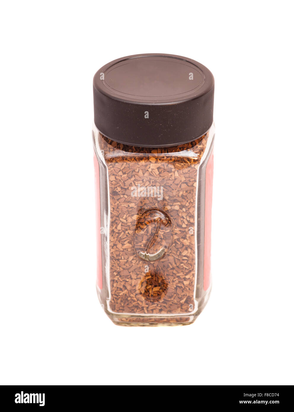 jar instant coffee on white background Stock Photo - Alamy