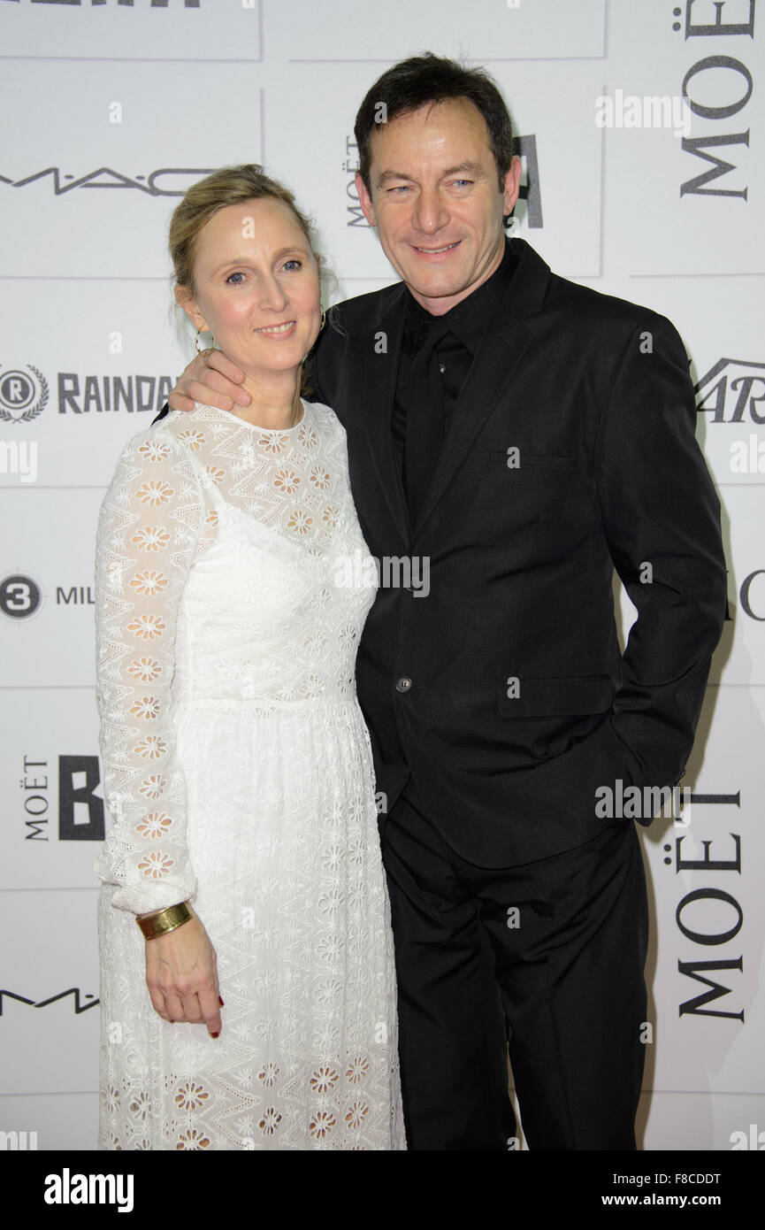Jason Isaacs and Emma Hewitt at the British Independent Film Awards ...