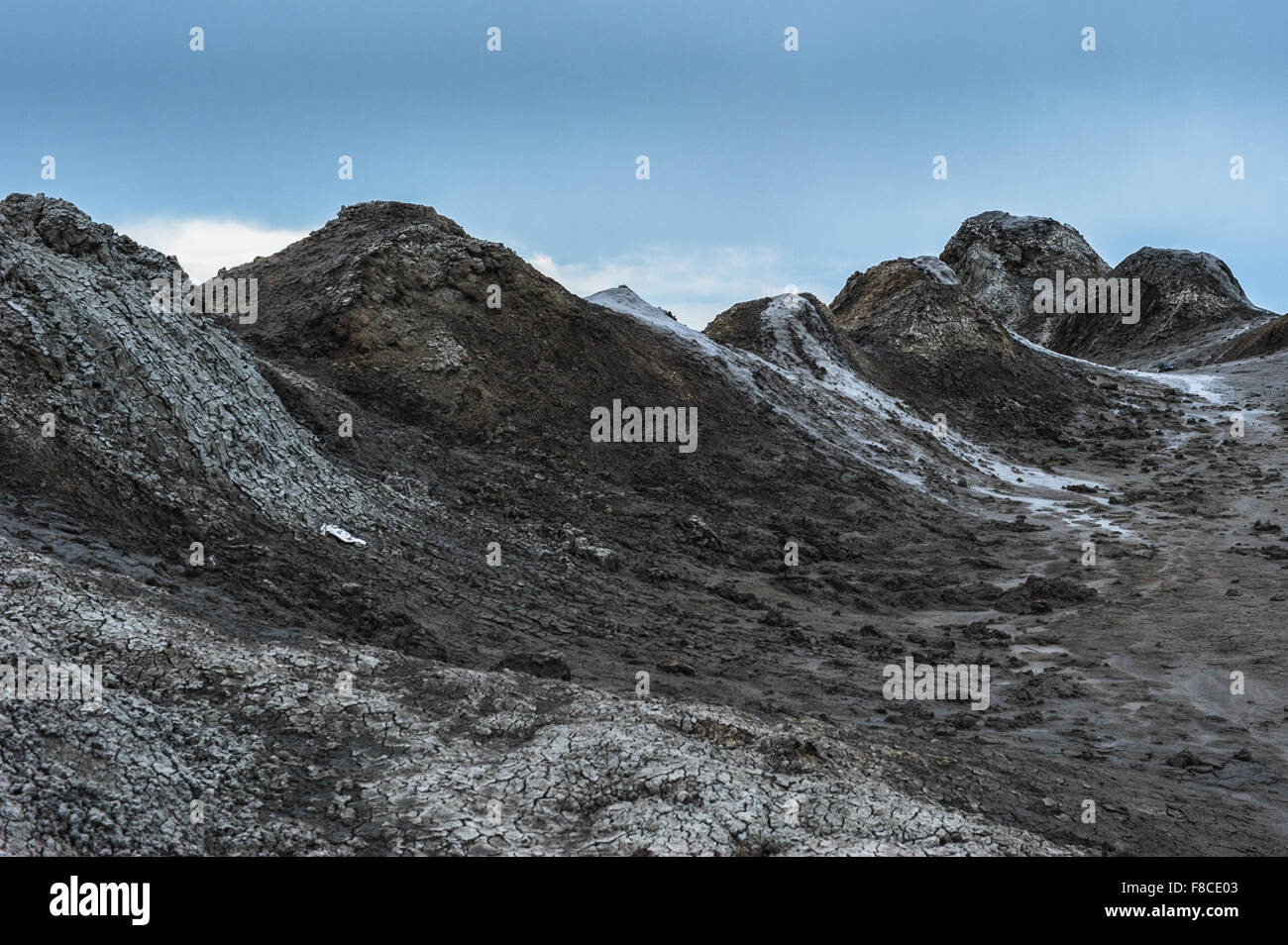 Mud Volcano at gobustan in Azerbaijan Stock Photo - Alamy