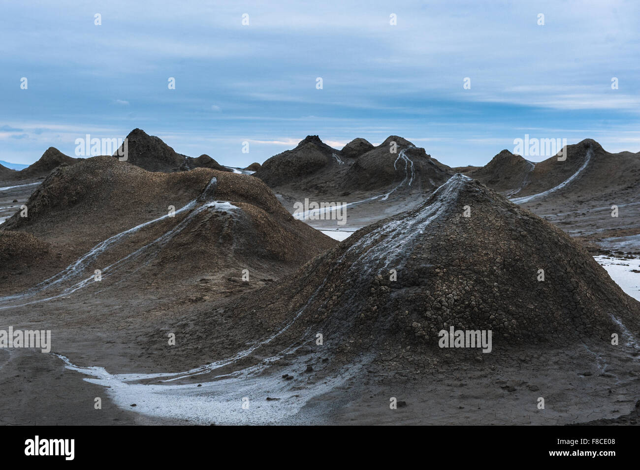 Mud Volcano at gobustan in Azerbaijan Stock Photo - Alamy