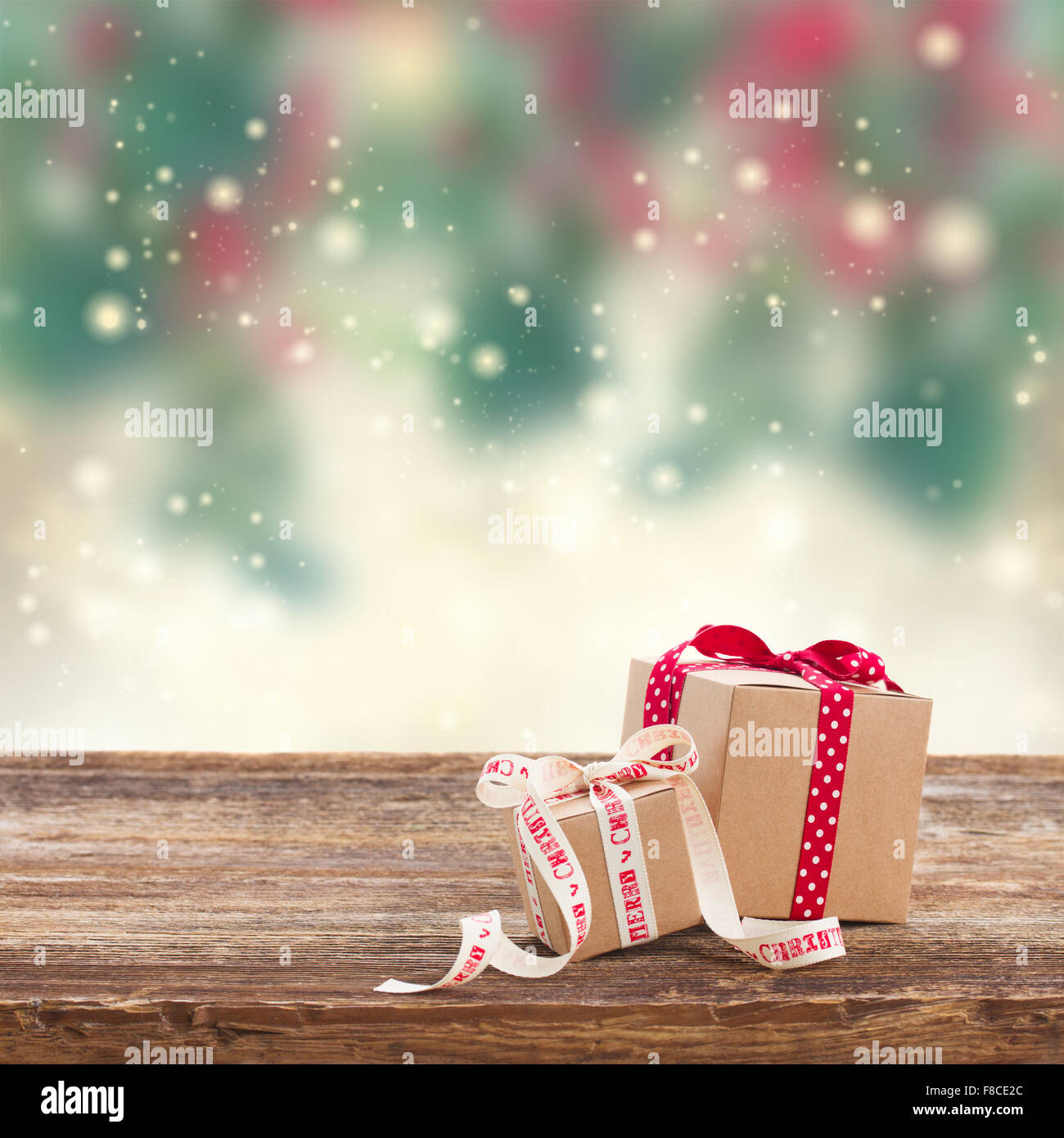 Handmade gift boxes Stock Photo - Alamy