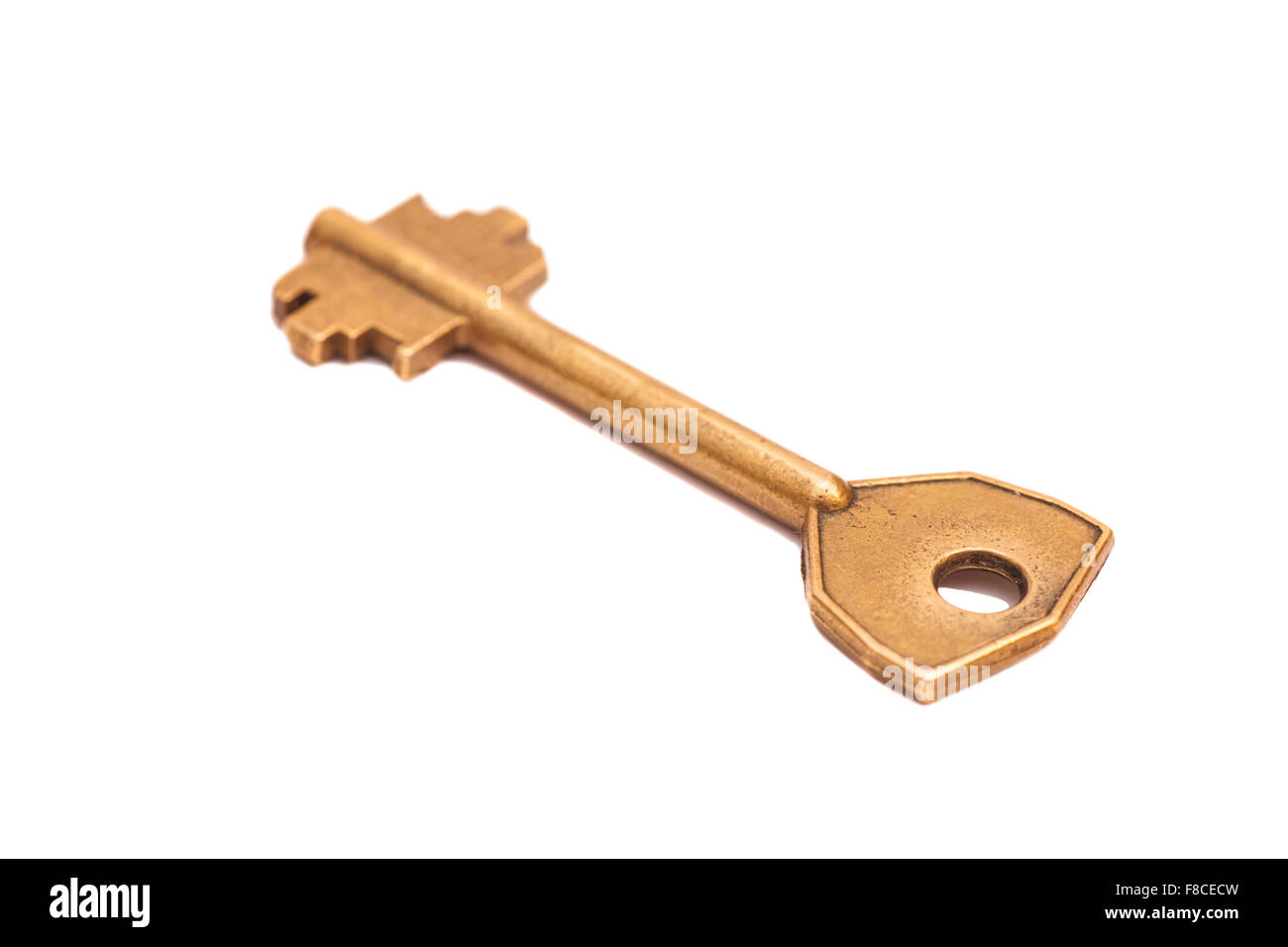 door key isolated on white background Stock Photo - Alamy