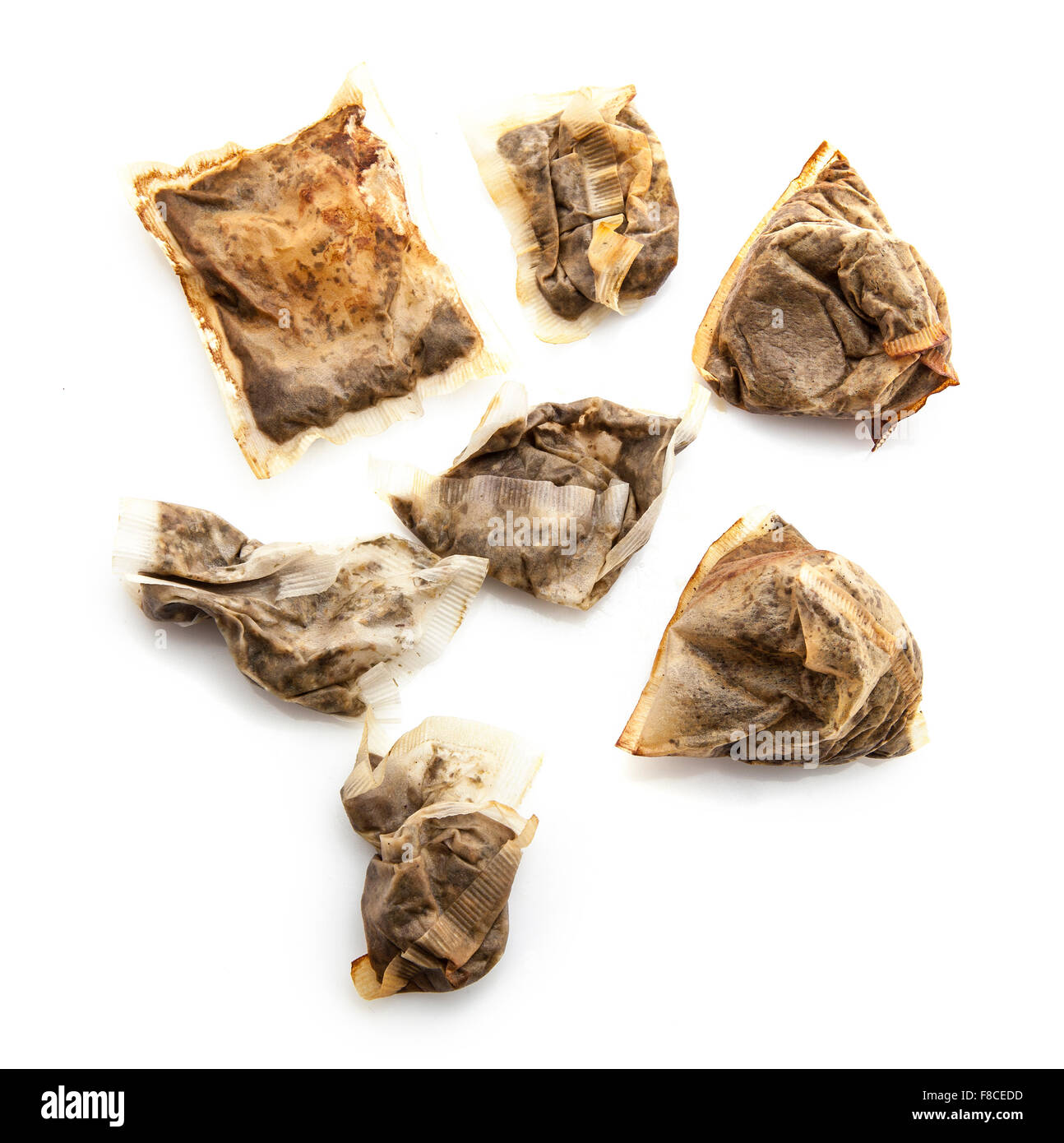 Old tea bags hi-res stock photography and images - Alamy