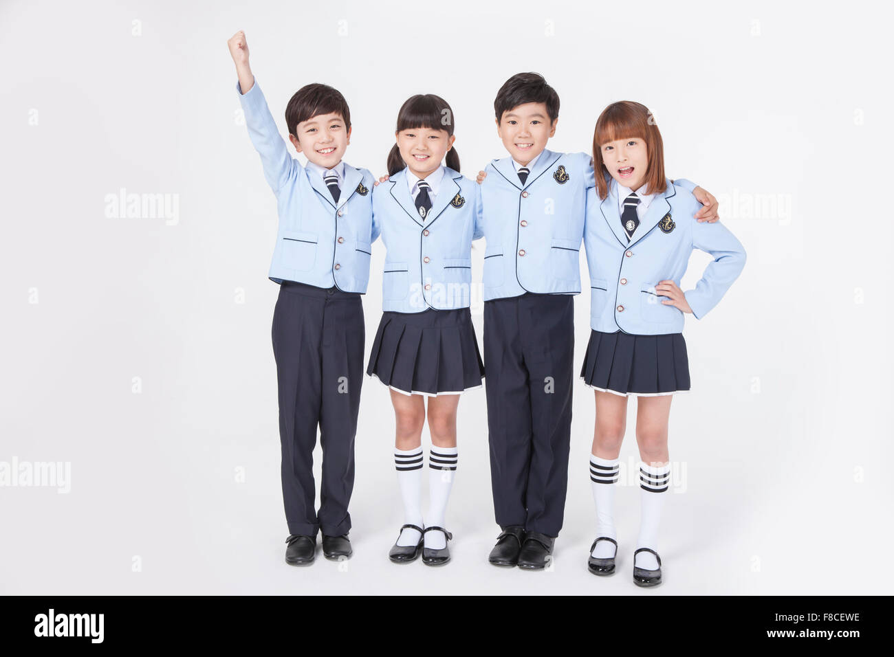 Korean raised hand student hi-res stock photography and images - Alamy
