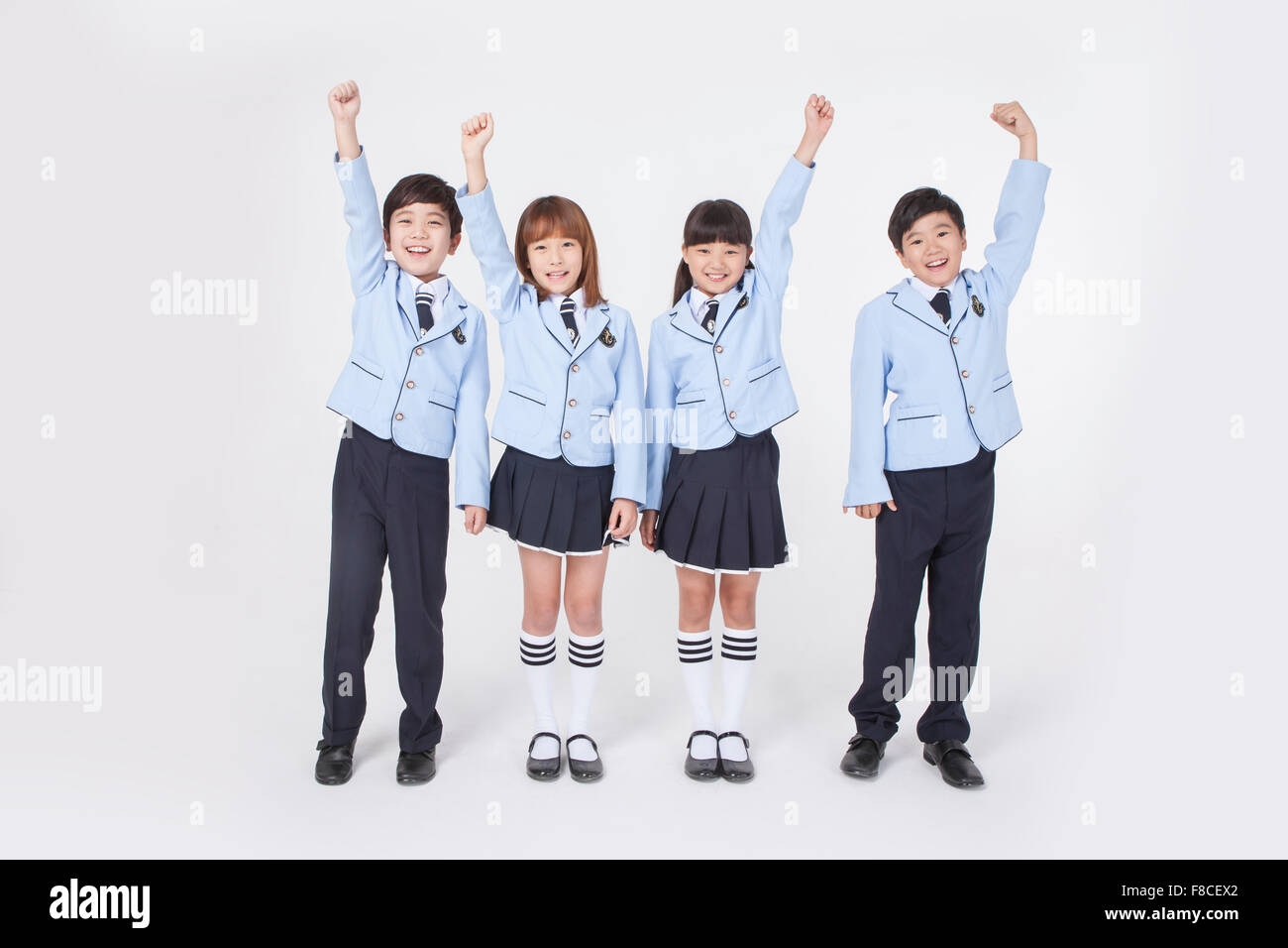 Korean raised hand student hi-res stock photography and images - Alamy