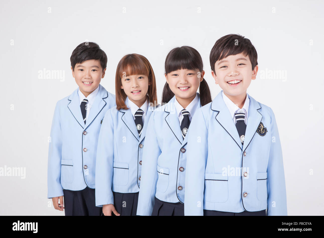 Elementary school child waiting in line hi-res stock photography and ...