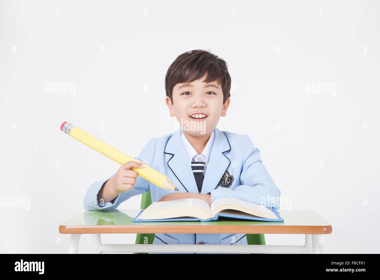 School boy desk 10 years hi-res stock photography and images - Alamy