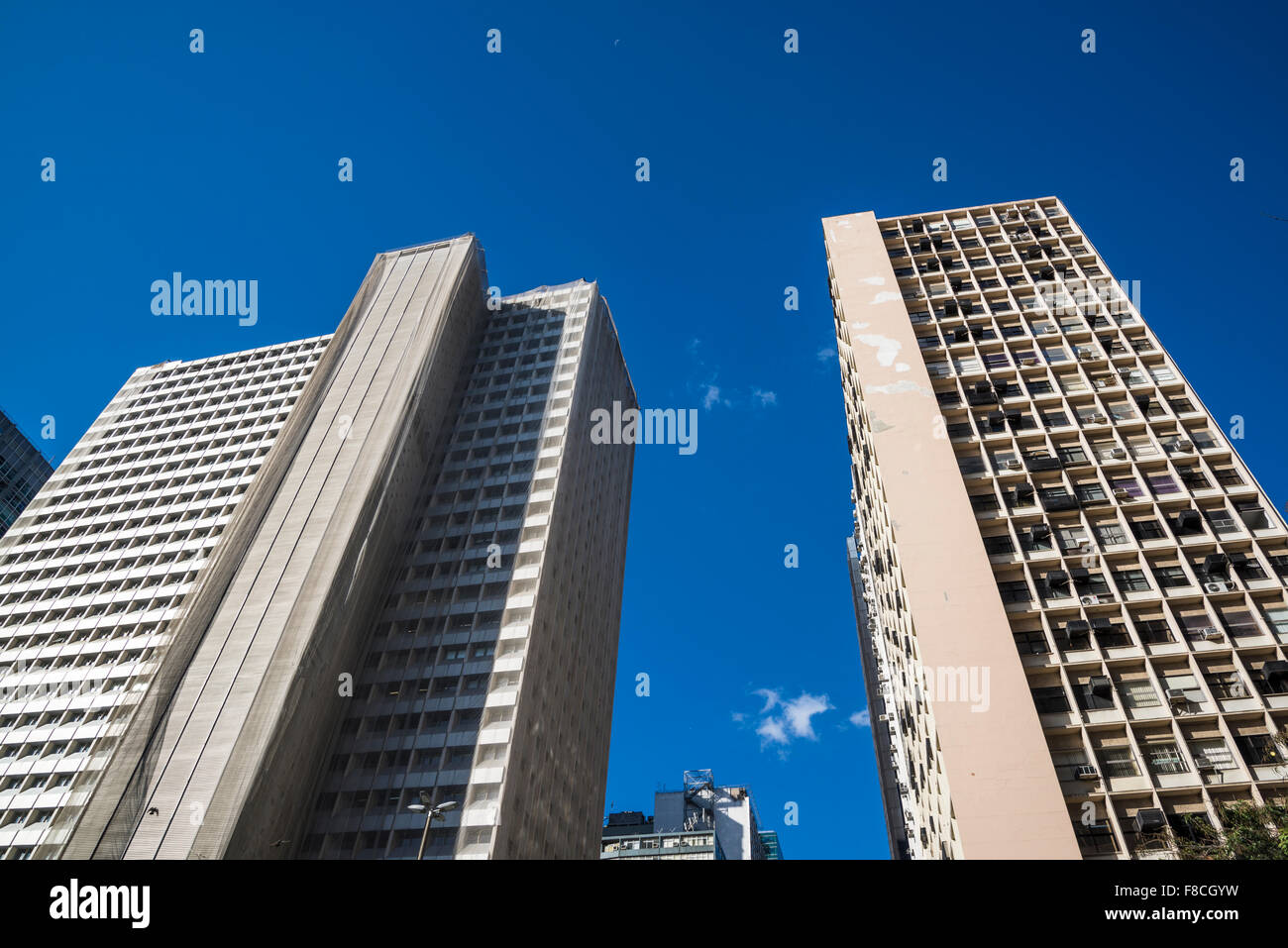 Largo da Carioca, High-rise buildings, Rio de Janeiro, Brazil Stock ...