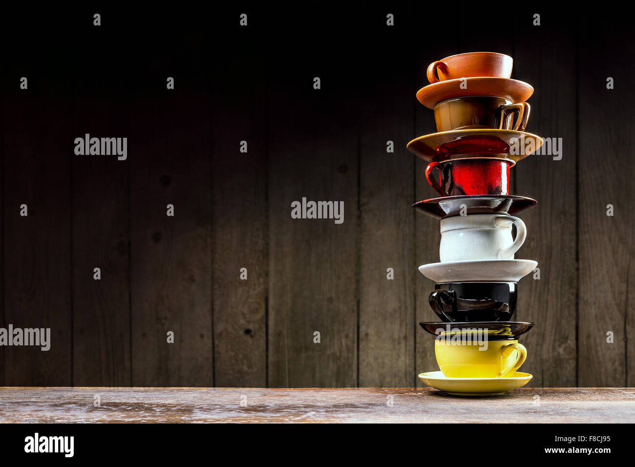 Cup tower hi-res stock photography and images - Alamy