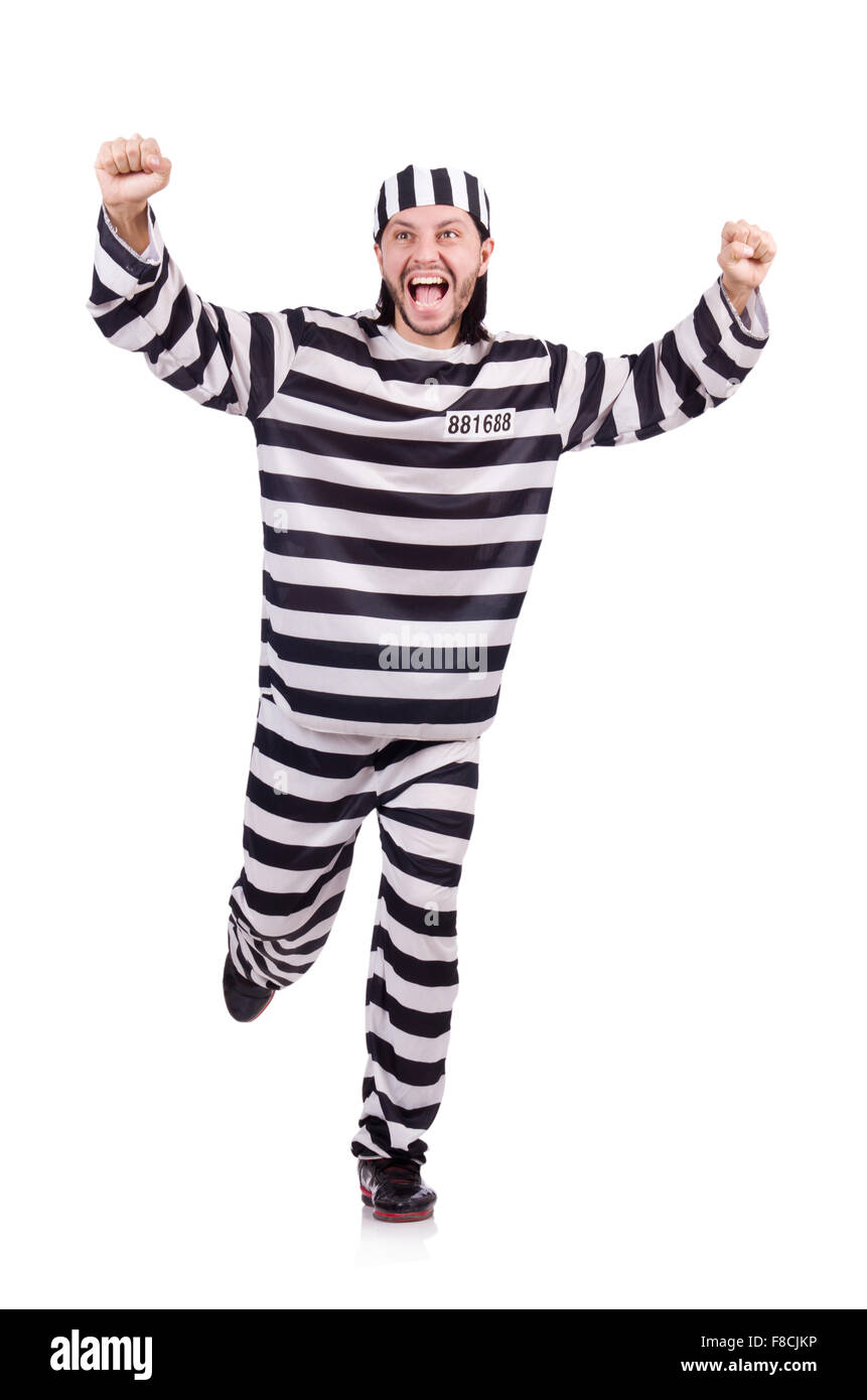 Prisoner prison walking Cut Out Stock Images & Pictures - Alamy