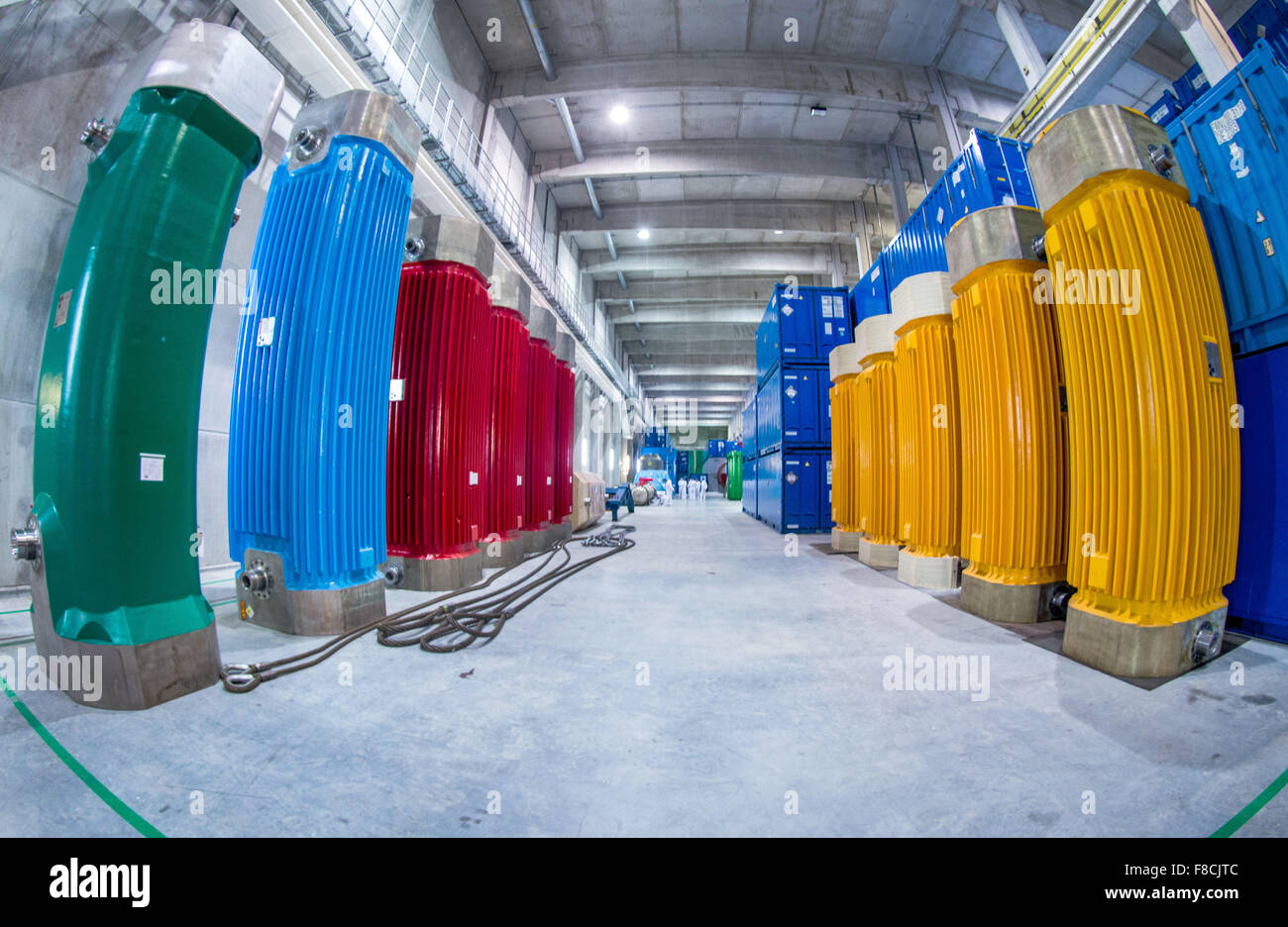 Nuclear waste storage containers hi-res stock photography and images ...