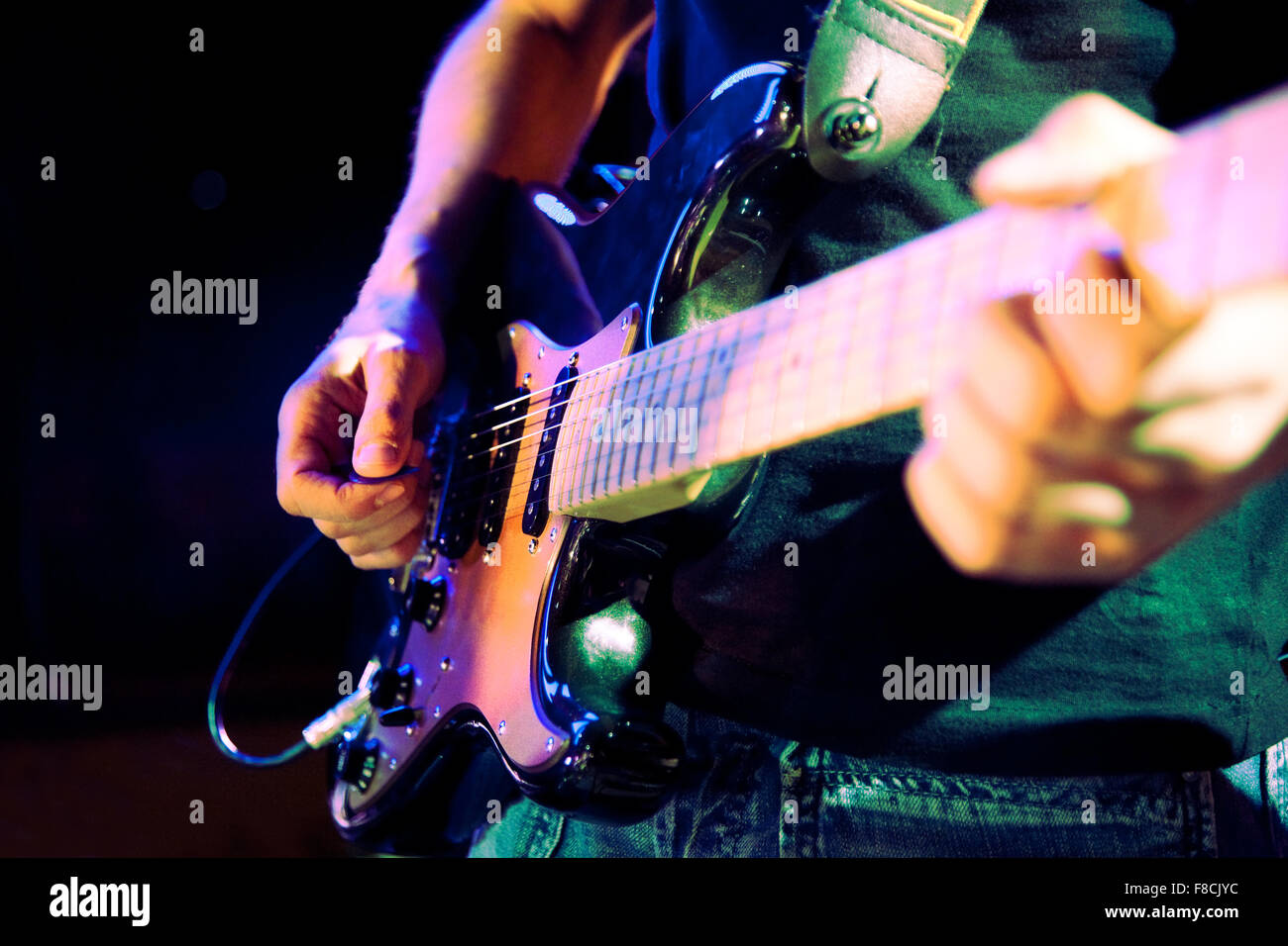 Guitar solo isolated music hi-res stock photography and images - Alamy