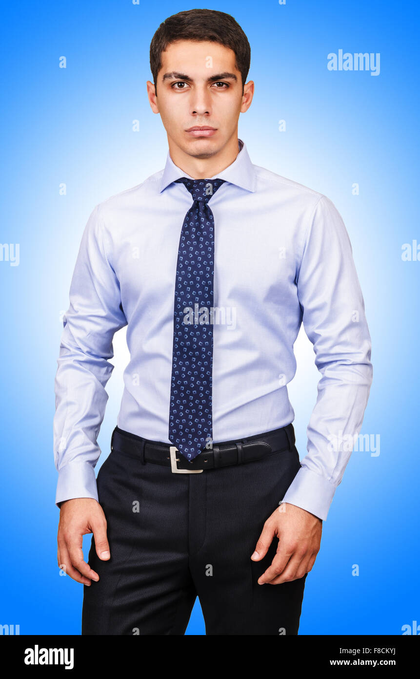 Male model with shirt isolated on white Stock Photo - Alamy