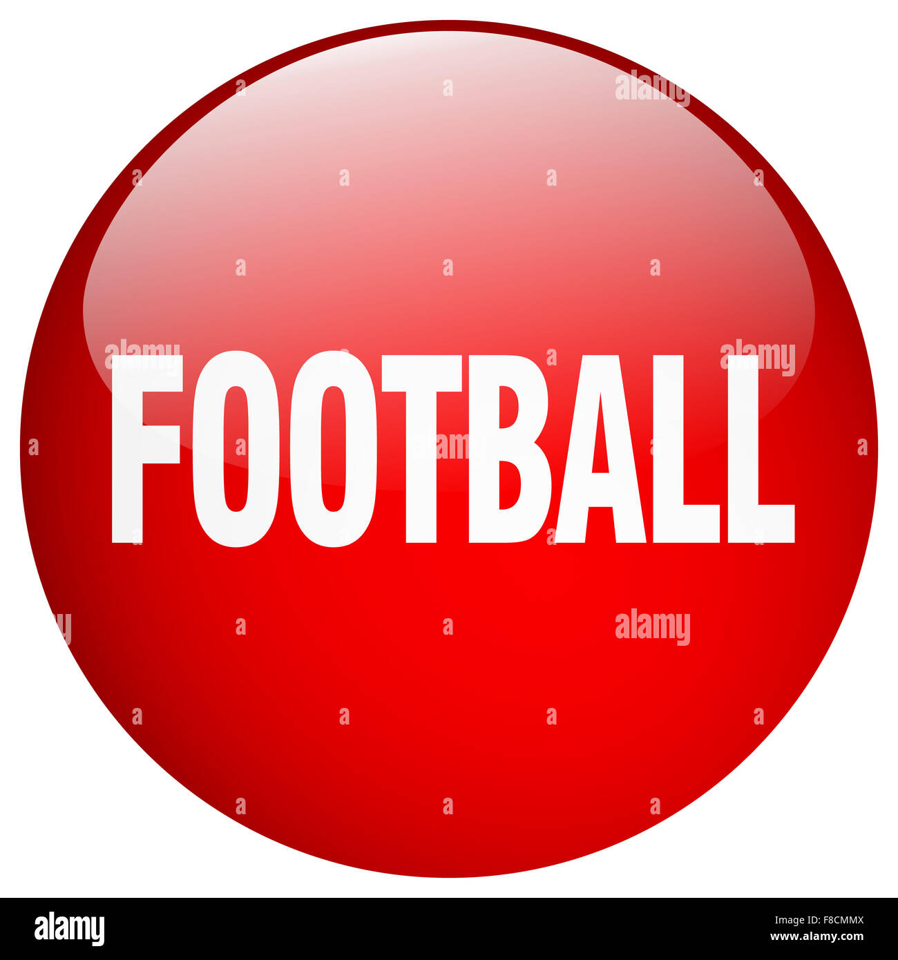 football red round gel isolated push button Stock Photo - Alamy