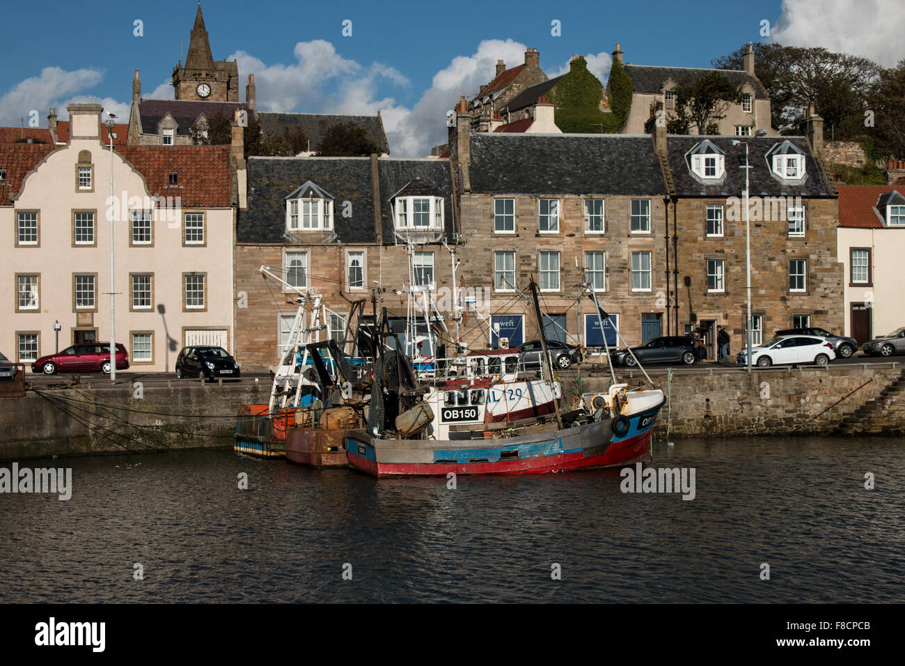 boats in harbour Stock Photo - Alamy