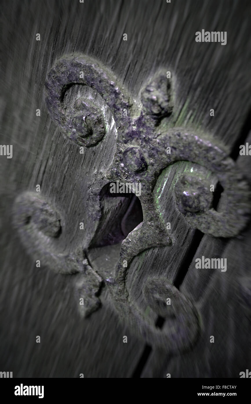 cast iron keyhole Stock Photo - Alamy