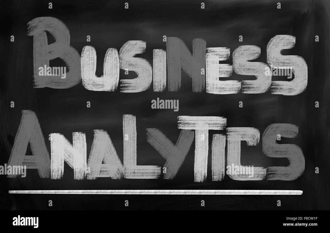 Business Analytics Concept Stock Photo - Alamy