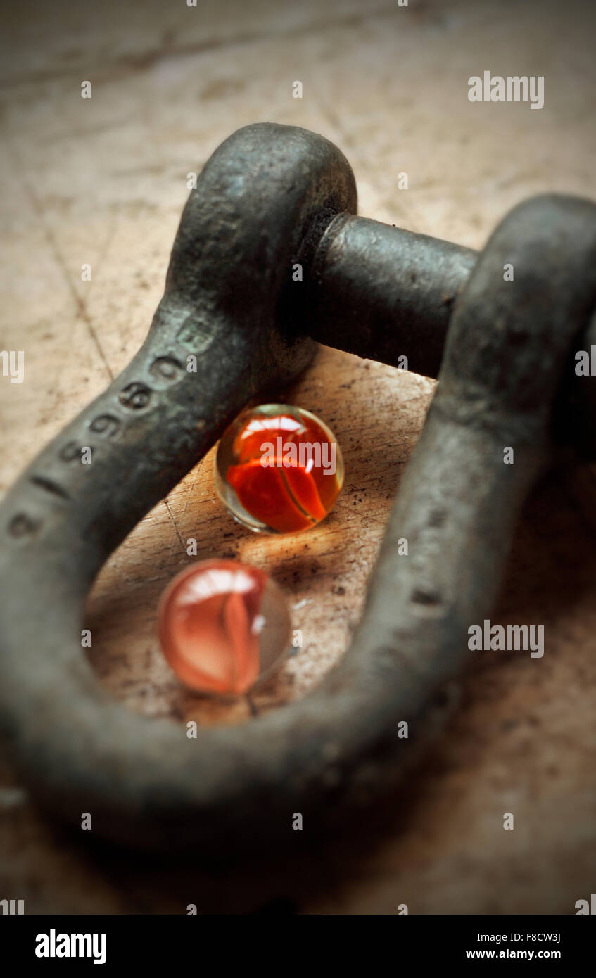 Galvanised shackel boating hi-res stock photography and images - Alamy