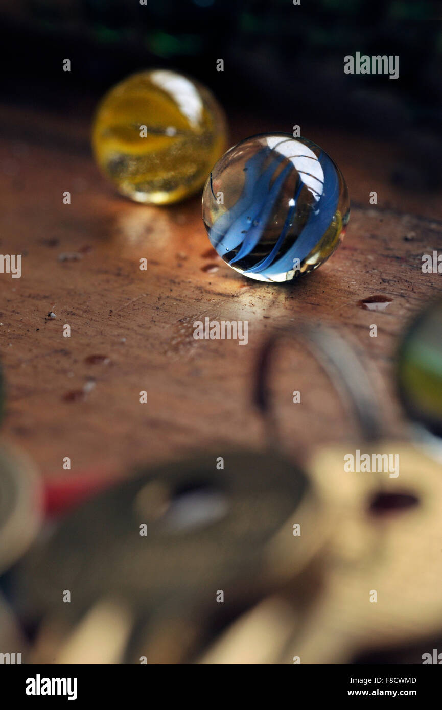 Round Glass Marbles Stock Photos & Round Glass Marbles Stock Images - Alamy