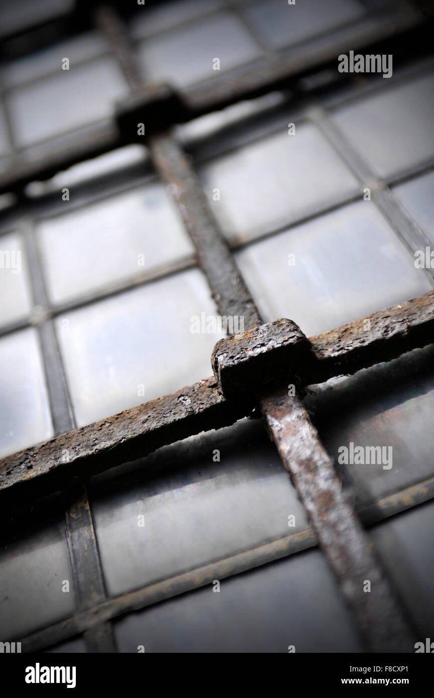 iron window frame Stock Photo - Alamy