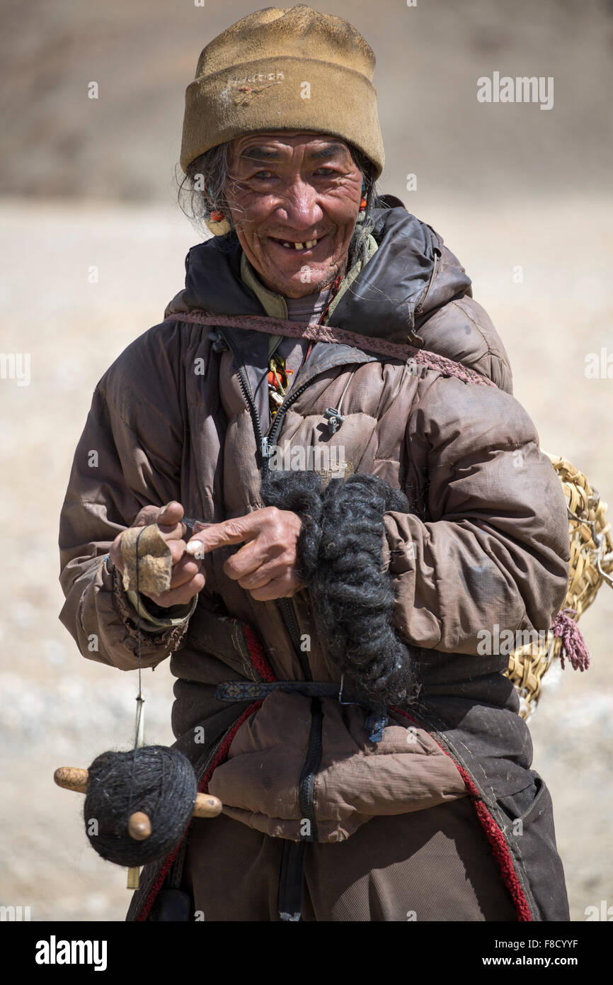 Tibet yak wool hat hi-res stock photography and images - Alamy
