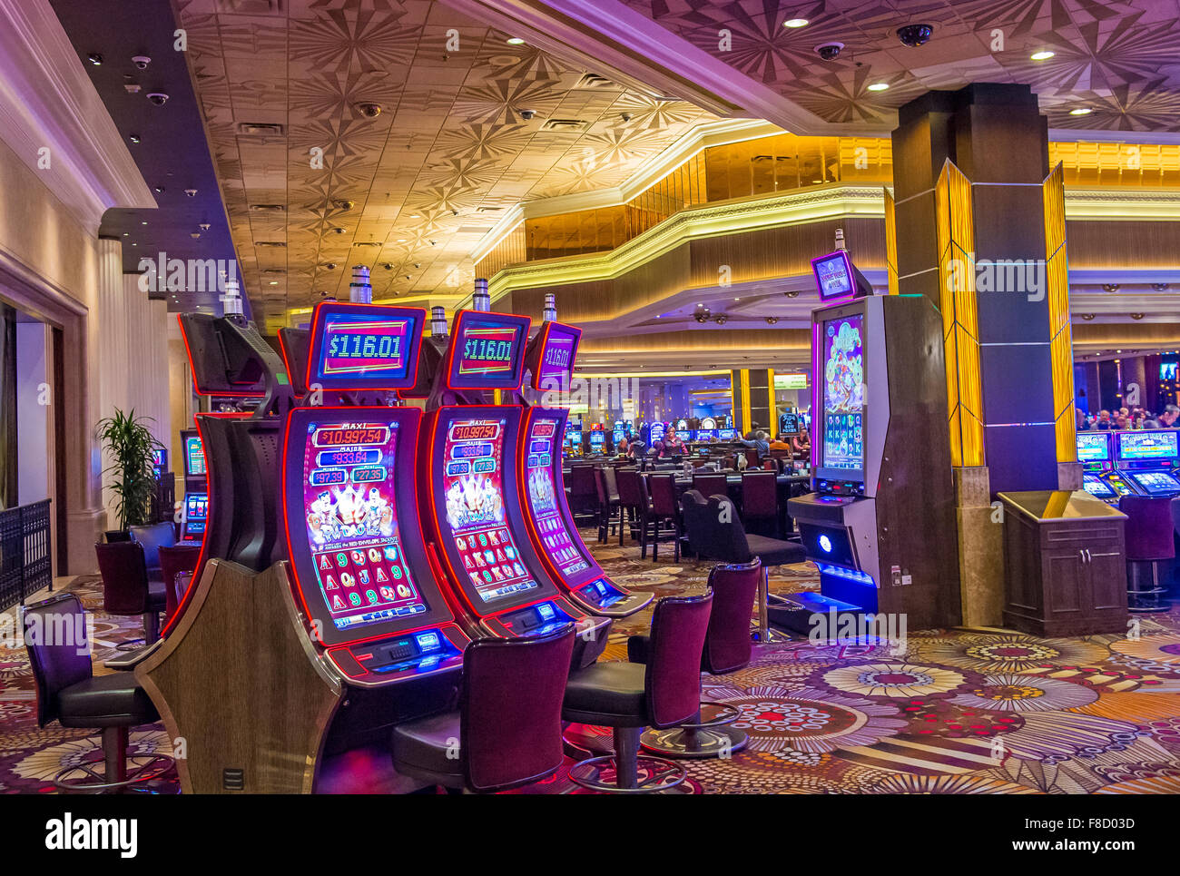 The interior of MGM hotel and casino in Las Vegas Stock Photo - Alamy
